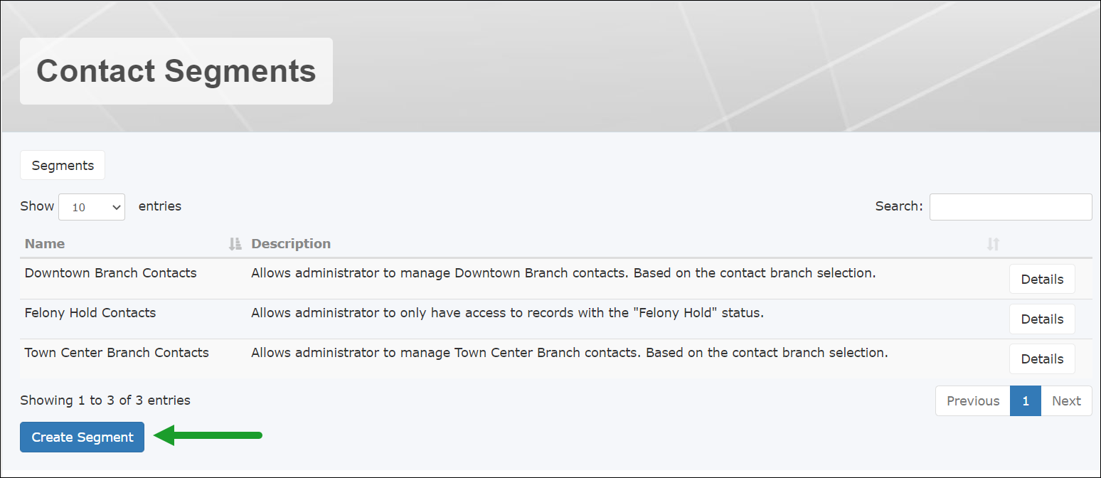 Managing and Assigning Contact Segments – VolunteerMatters Support