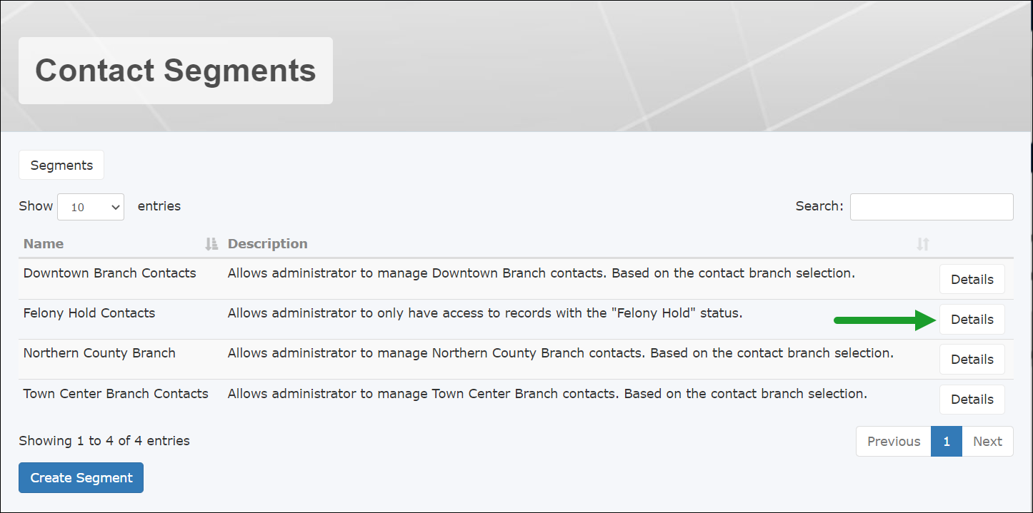 Managing and Assigning Contact Segments – VolunteerMatters Support