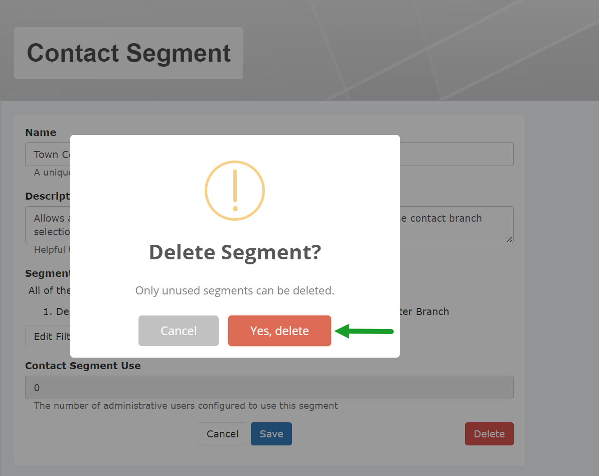 Managing and Assigning Contact Segments – VolunteerMatters Support